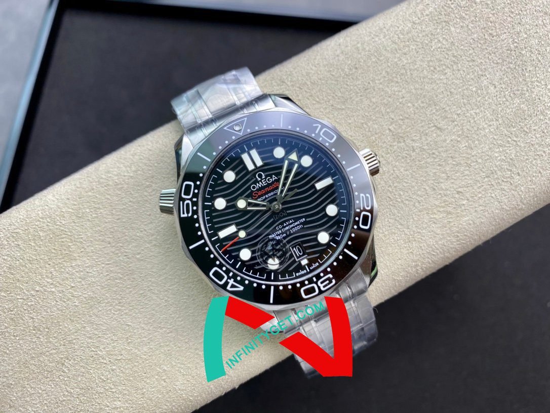 1:1 Superclone-OMEGA Seamaster Diver 300M 42mm (Black Dial seamaster ...