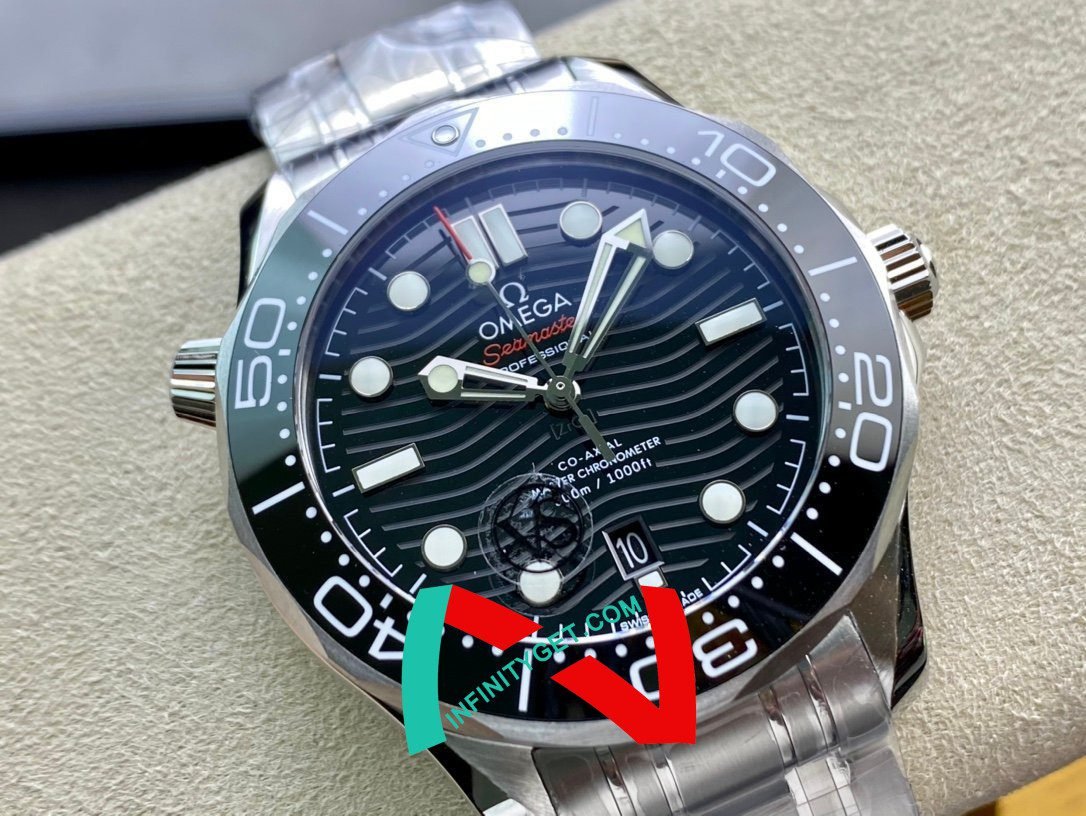 1:1 Superclone-OMEGA Seamaster Diver 300M 42mm (Black Dial seamaster ...